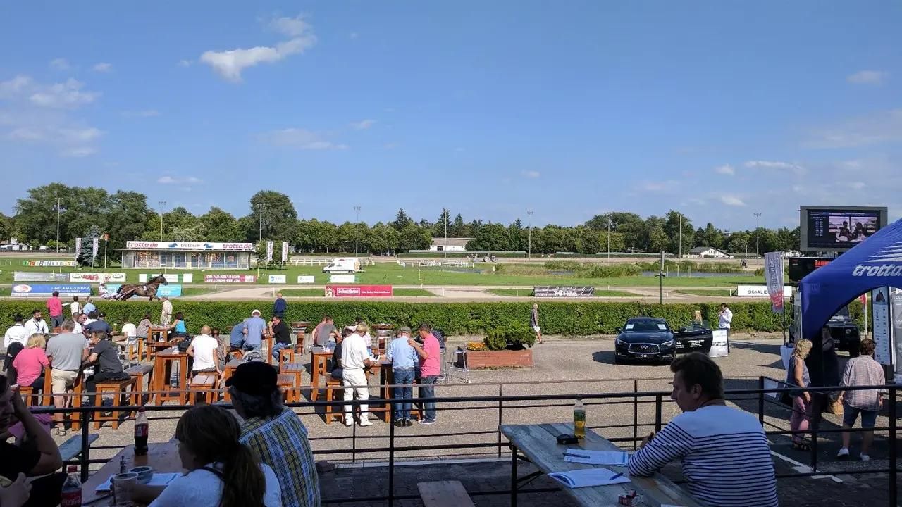 The Horse Race Track Mariendorf in Berlin