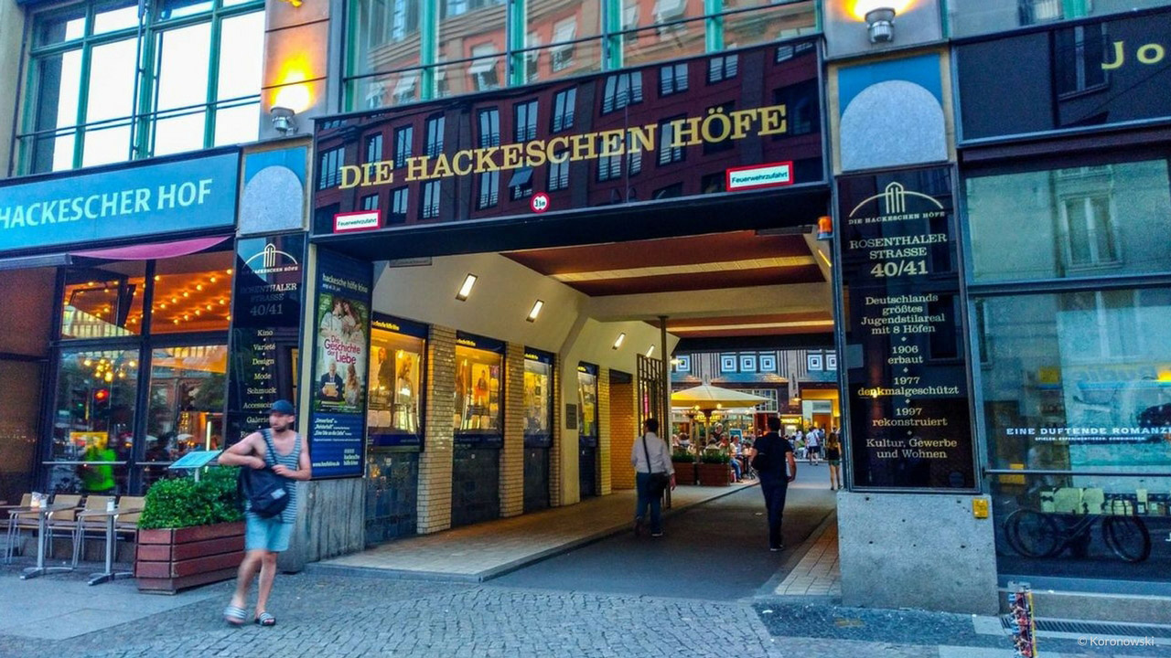 Hackesche Höfe in Berlin